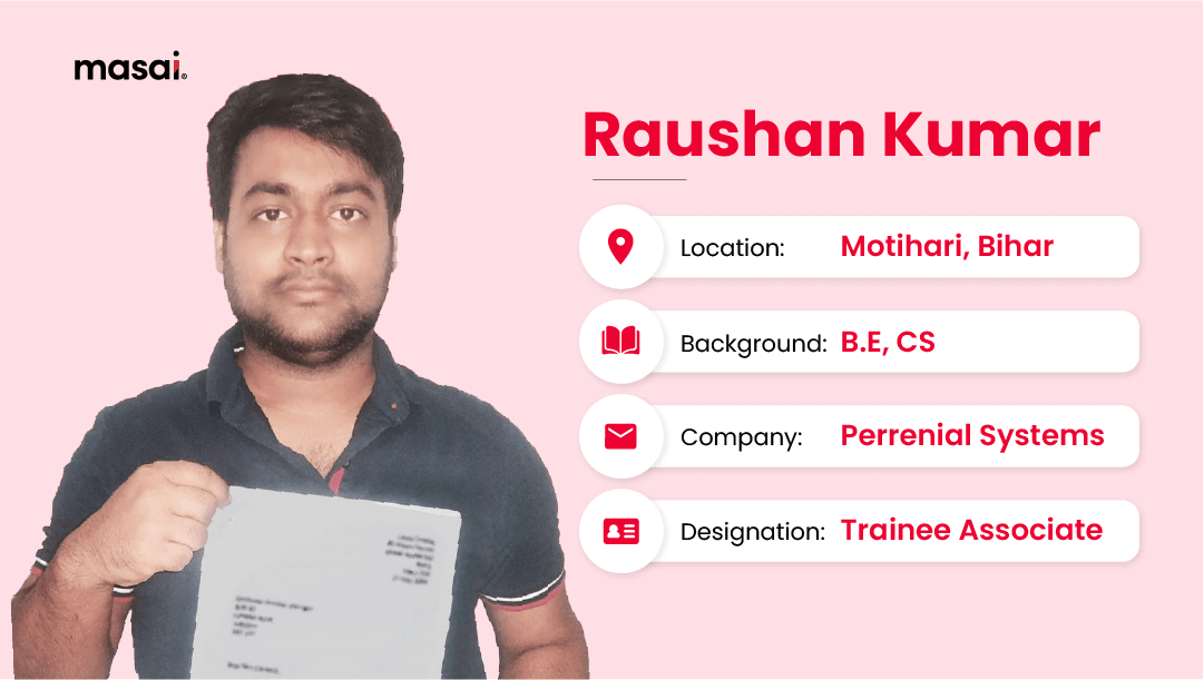 From making calls at a BPO to being a Full Stack Developer - Meet Raushan
