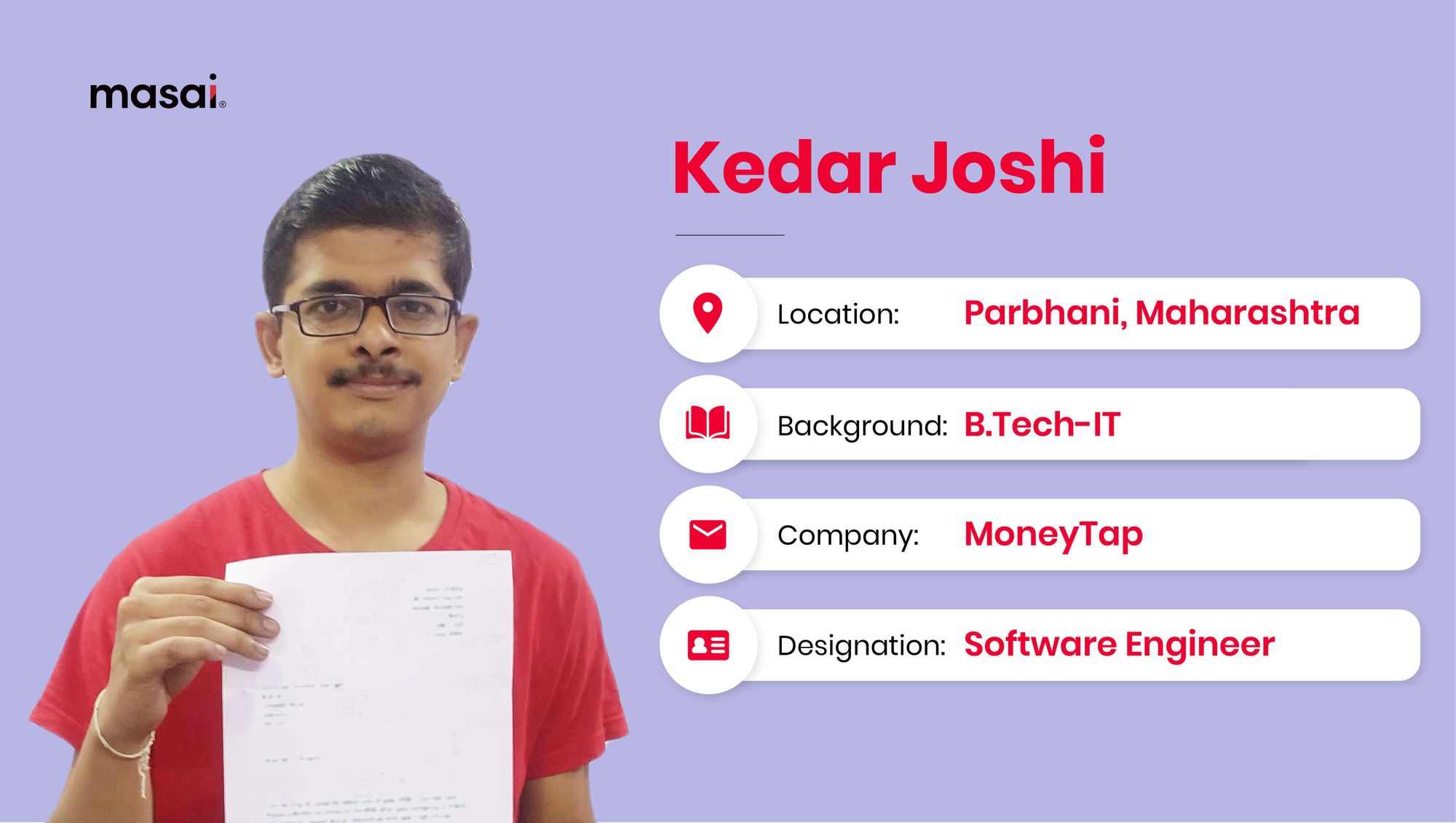 Kedar’s journey of renewing coding skills with Masai