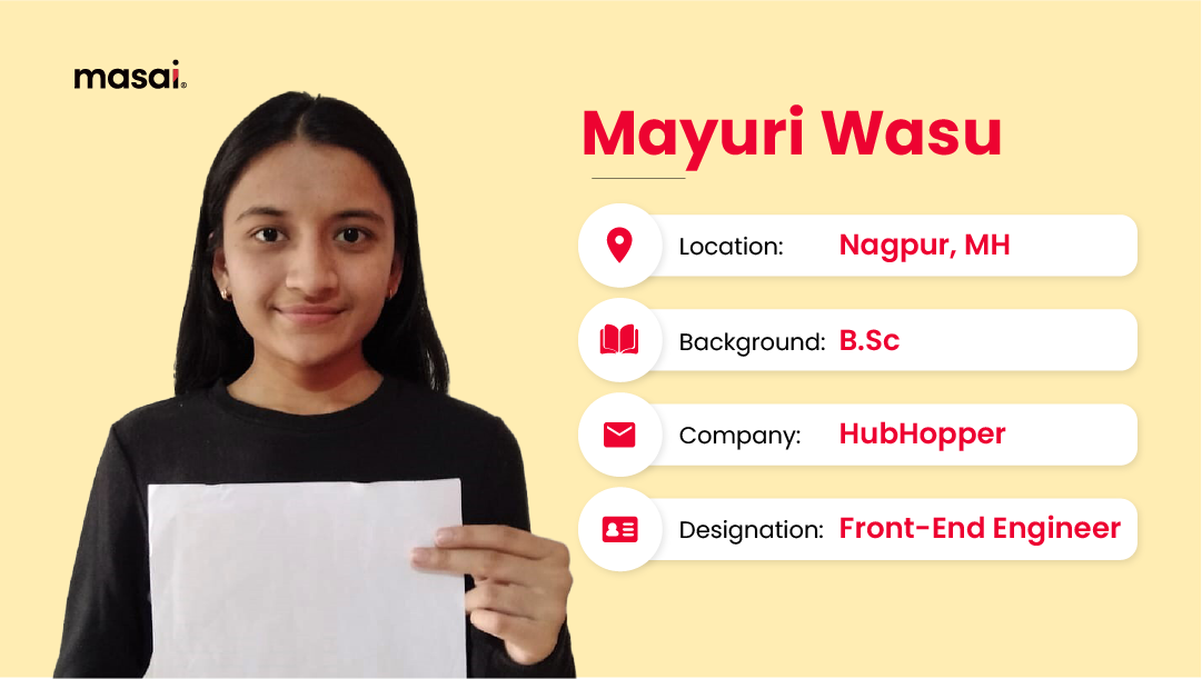 Digital Marketing led Mayuri to Web Development